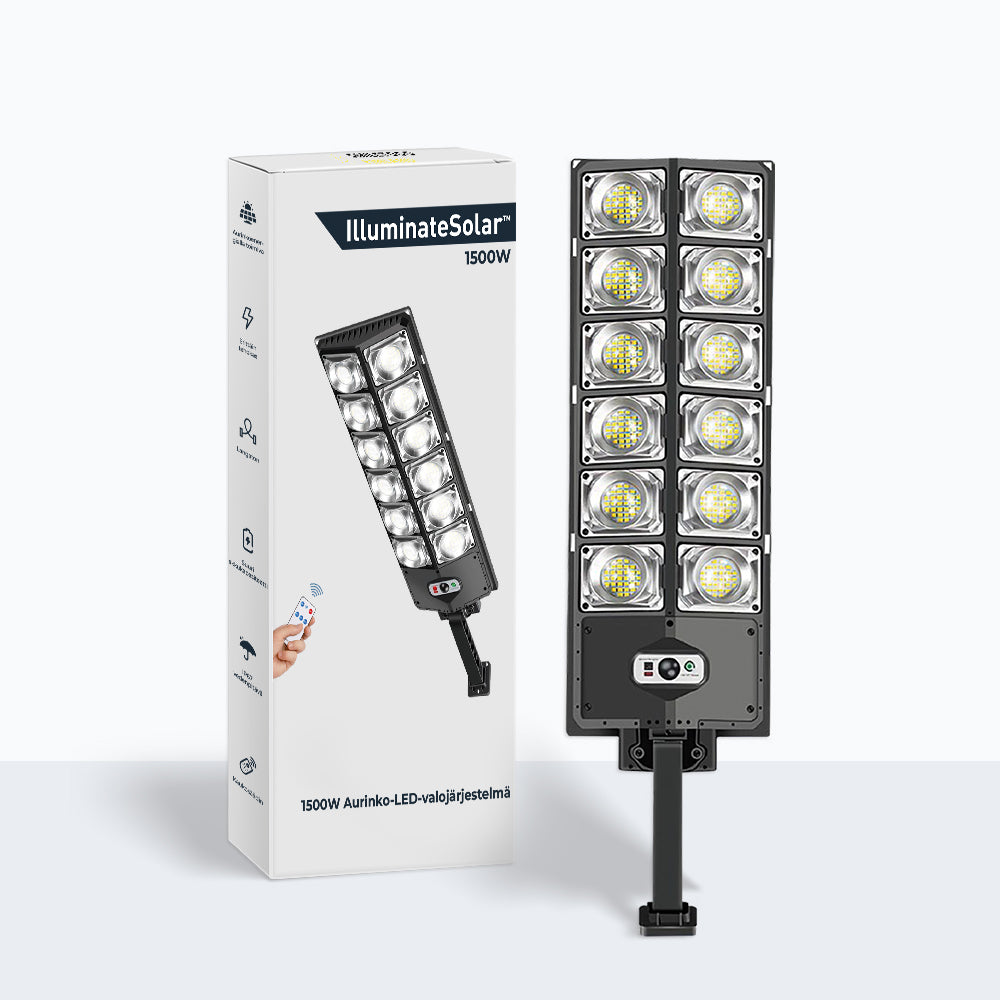 1500W aurinko led-valojärjestelmä – SmileToGo FI